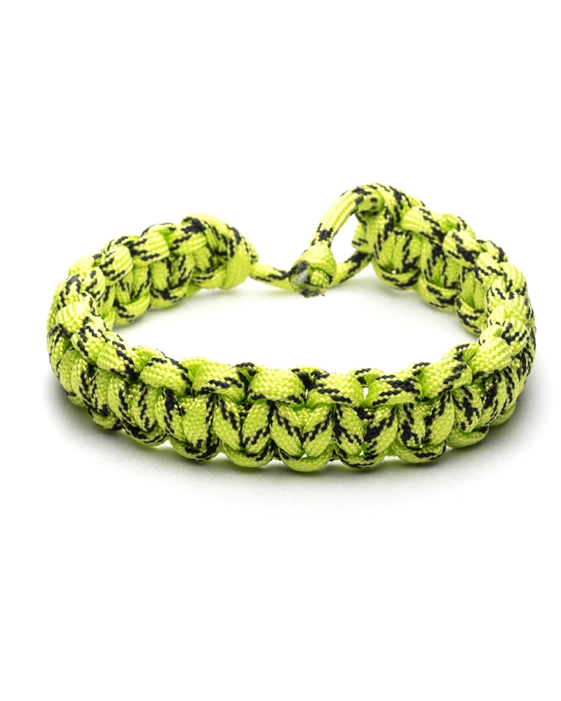 Bratara din snur paracord Green Hornet model supravietuitor | CrisFeather